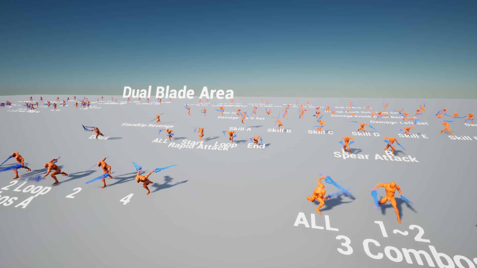 Stylish Dual Blade Pack Action RPG & TPS & TopDown Game. in Animations ... Stylish Dual Blade Pack Action RPG & TPS & TopDown Game. in Animations ...